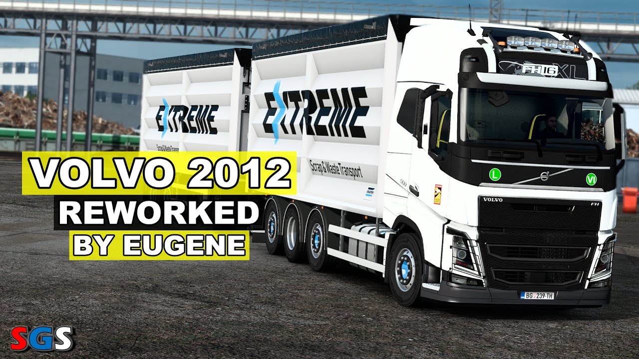 |ETS2 1.49| Volvo FH&FH16 2012 Reworked by Eugene Fix for Rigid Addon ...