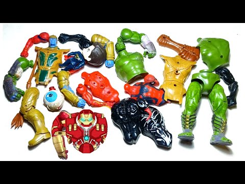 AVENGERS TOYS MARVEL'S, SPIDERMAN VS VENOM VS HULK VS THANOS VS SUPERMAN VS SIRENHEAD