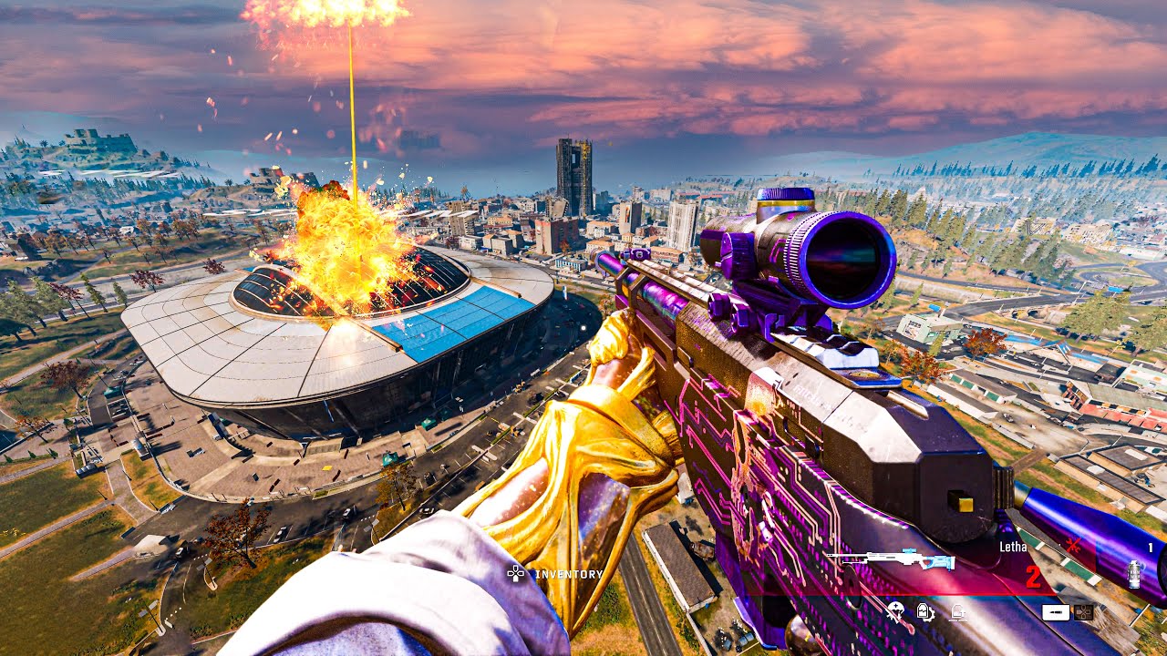 COD: Warzone Solo Win LW3A1 Frostline Gameplay PS5 PRO(No Commentary ...