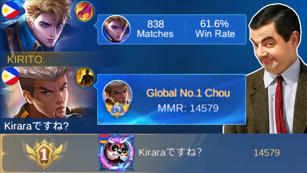 I FINALLY MET BEST CHOU IN THE WORLD!! 😱 | TOP JAPAN ALUCARD x GLOBAL ...