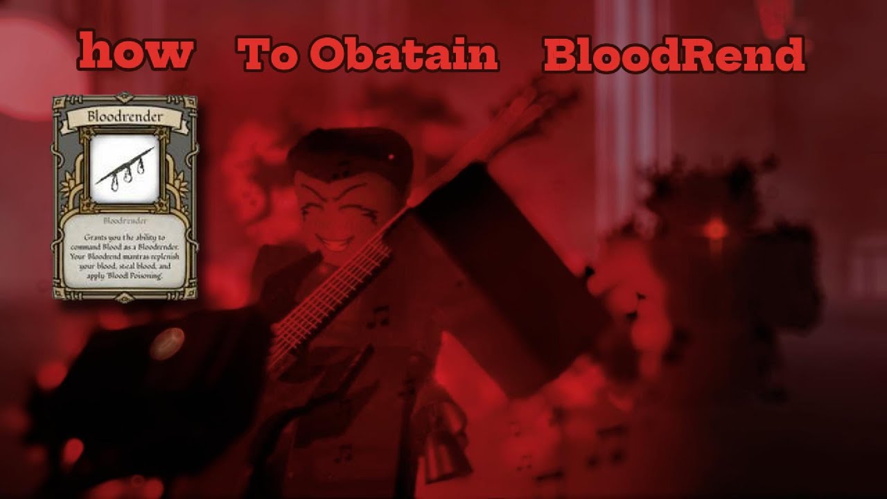 How To Obtain BloodRend | DeepWoken - YouTube