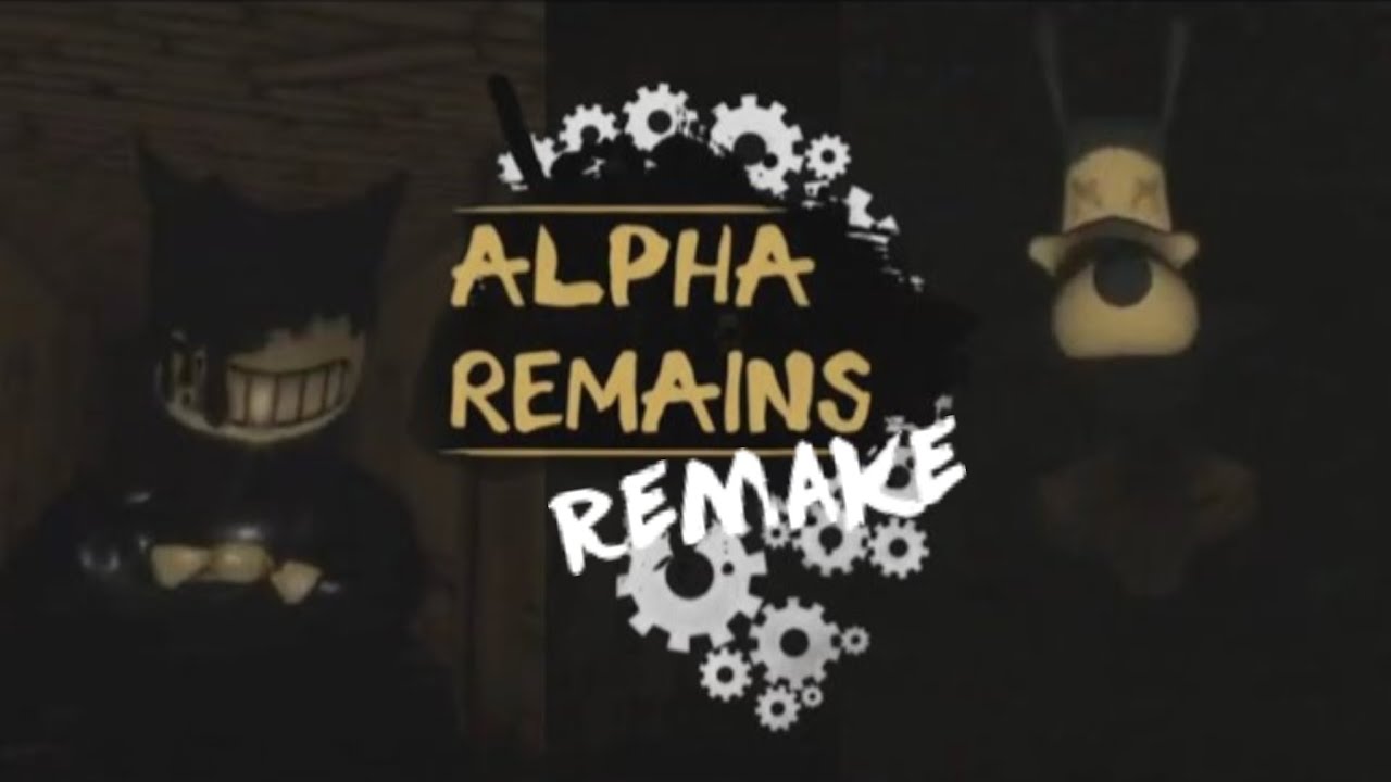 Bendy Alpha Remains: Remake In Roblox By Bendy FanGame BATIM - YouTube