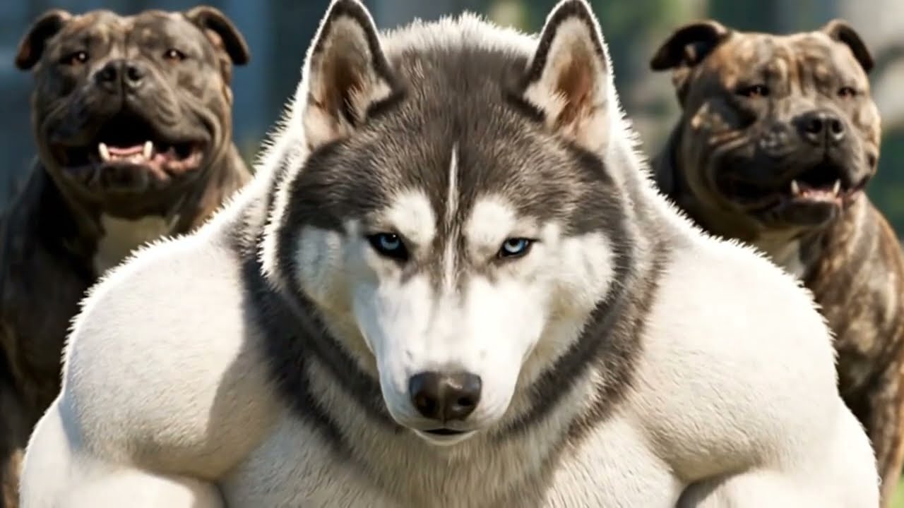 Vlog 5 — Husky vs Pitbull Gang | Runaway Dog Story - YouTube