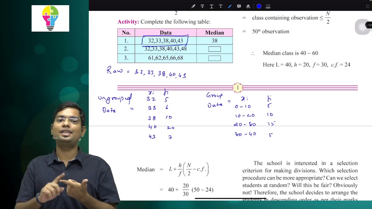 Ch - 1 Partition Value I 11 Std I Commerce I Maths -2 Lecture 1I By ...