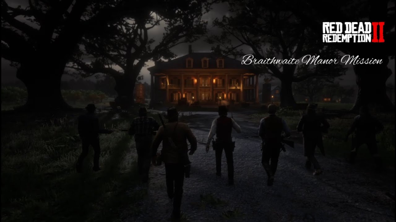Red Dead Redemption 2 | Braithwaite Manor Mission - YouTube