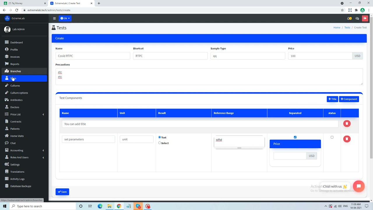 Pathology Lab management system - YouTube