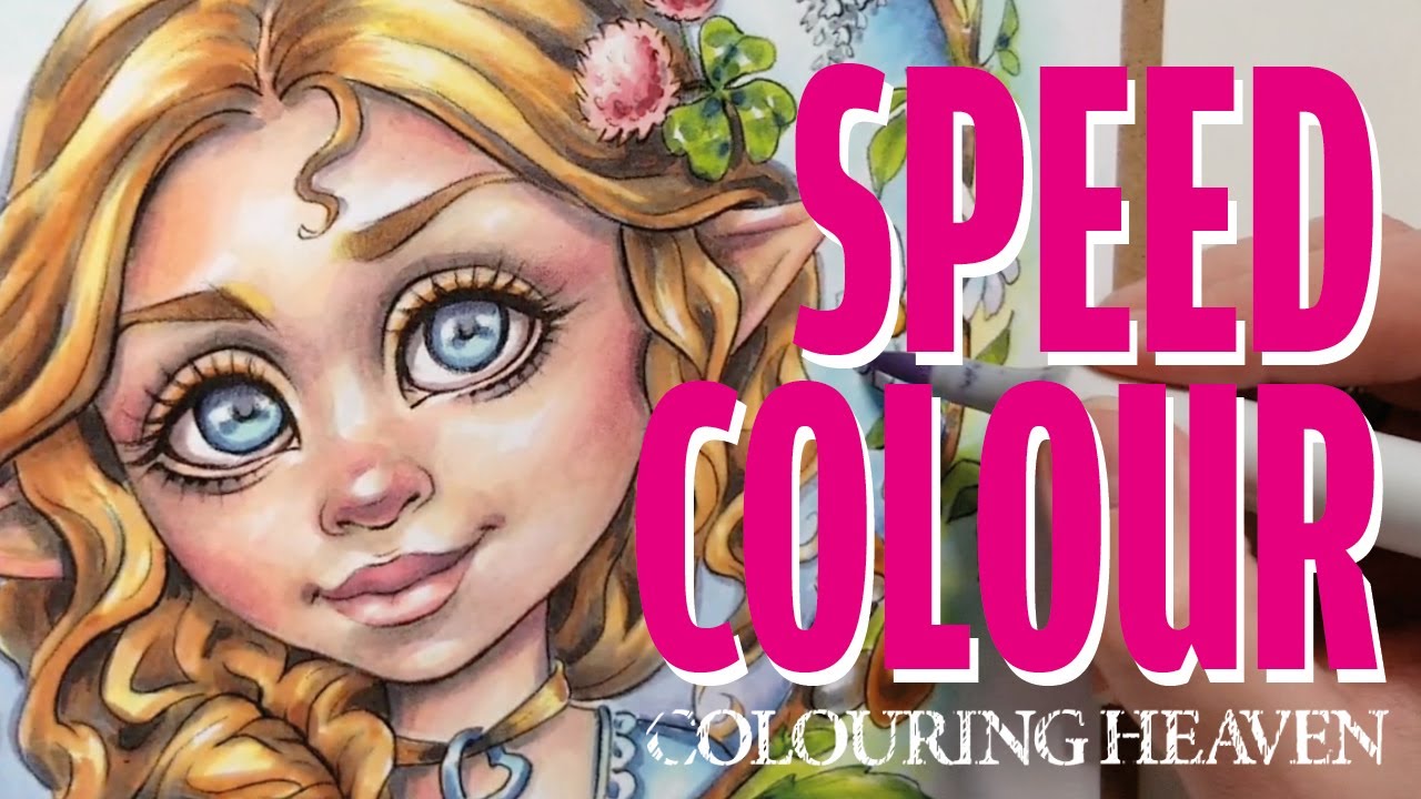 STUNNING SPEED COLOURING by Christine Karron | Designs from Fledgling ...
