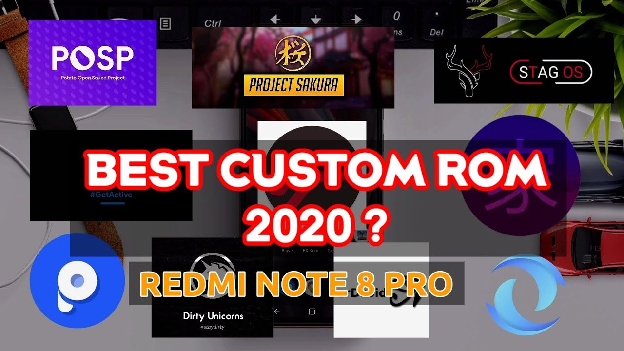 5 REKOMENDASI CUSTOM ROM TERBAIK DI TAHUN 2020 ? | REDMI NOTE 8 PRO ...