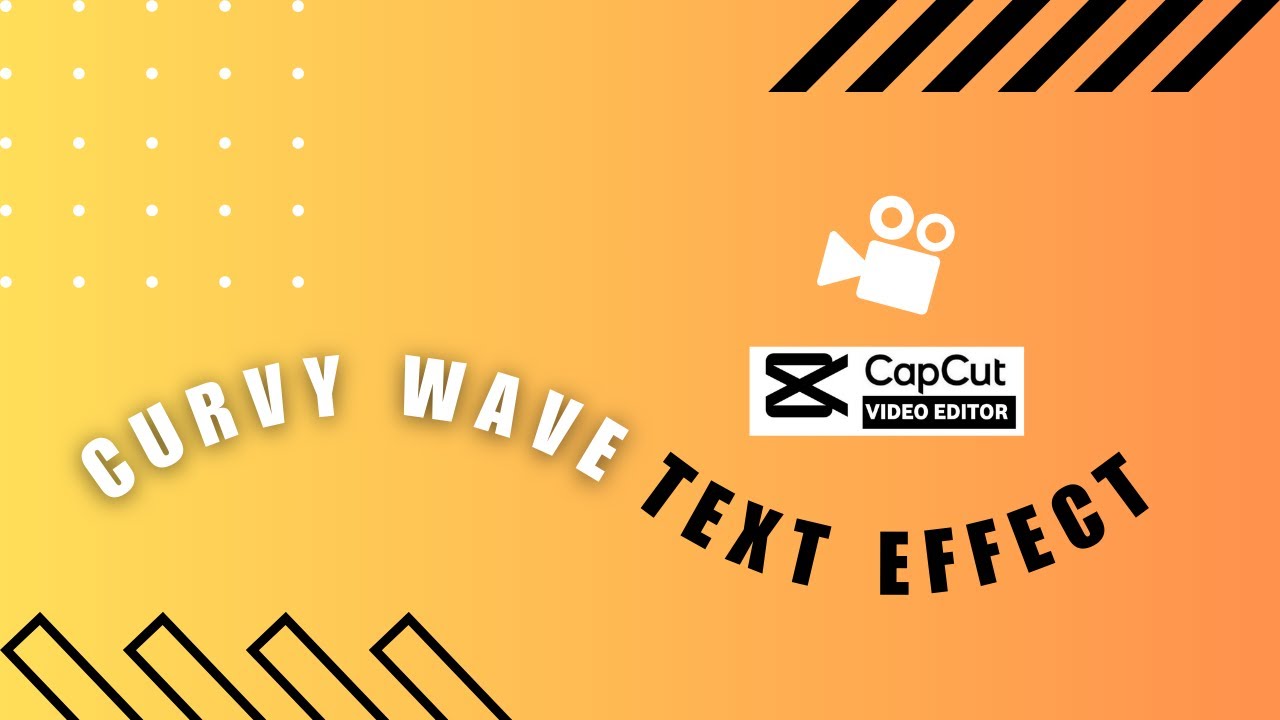 How You Can Create This Curvy Wave Text Effect For Your Video Edits ...