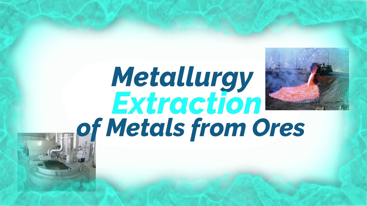 Metallurgy - 2, Extraction of metals from ores, from mining to pure ...