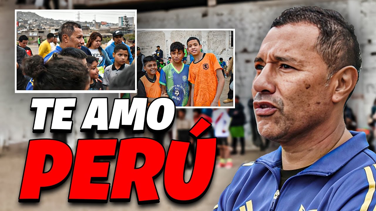 PROGRAMA "TE AMO PERÚ": EL "CHORRI" CON LOS NIÑOS DE VILLA MARÍA DEL ...