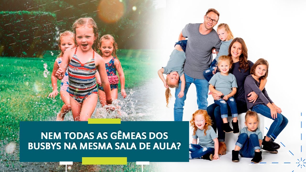 OS BUSBYS +5: POR QUE AS QUÍNTUPLAS FORAM SEPARADAS NA ESCOLA? - YouTube