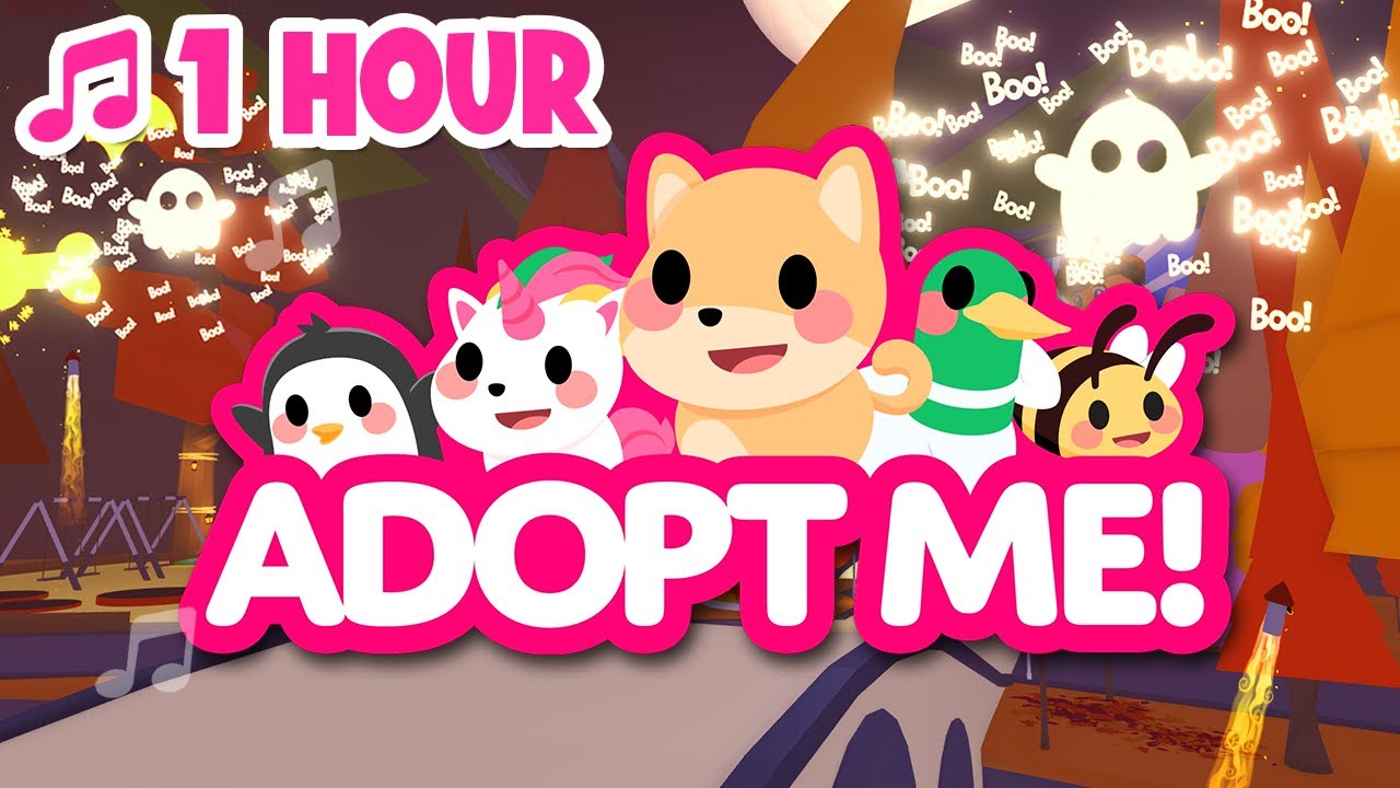 🎇ADOPT ME FIREWORKS | 1 HOUR | HALLOWEEN LOFI🎇 DAY/NIGHT - YouTube