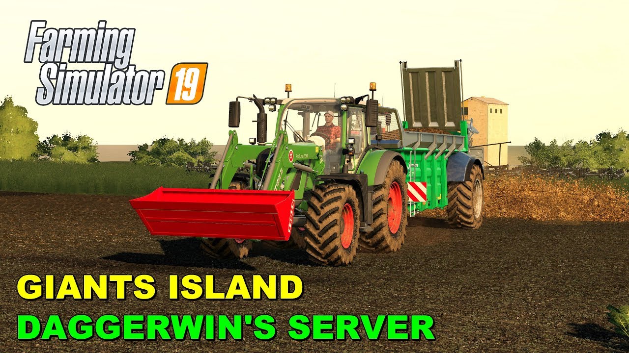 Farming Simulator 19 Daggerwin's Server Giants Island 09 Ep.4 - YouTube