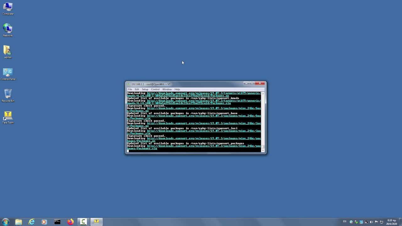 OpenWrt - How to setup a 4G/LTE (RNDIS) connection for WAN access - YouTube