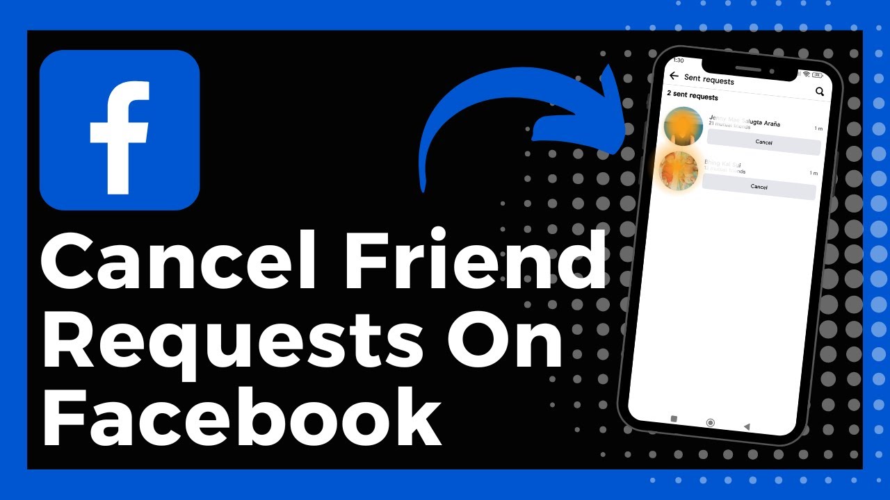 How To Cancel Friend Requests On Facebook (Easy) - YouTube