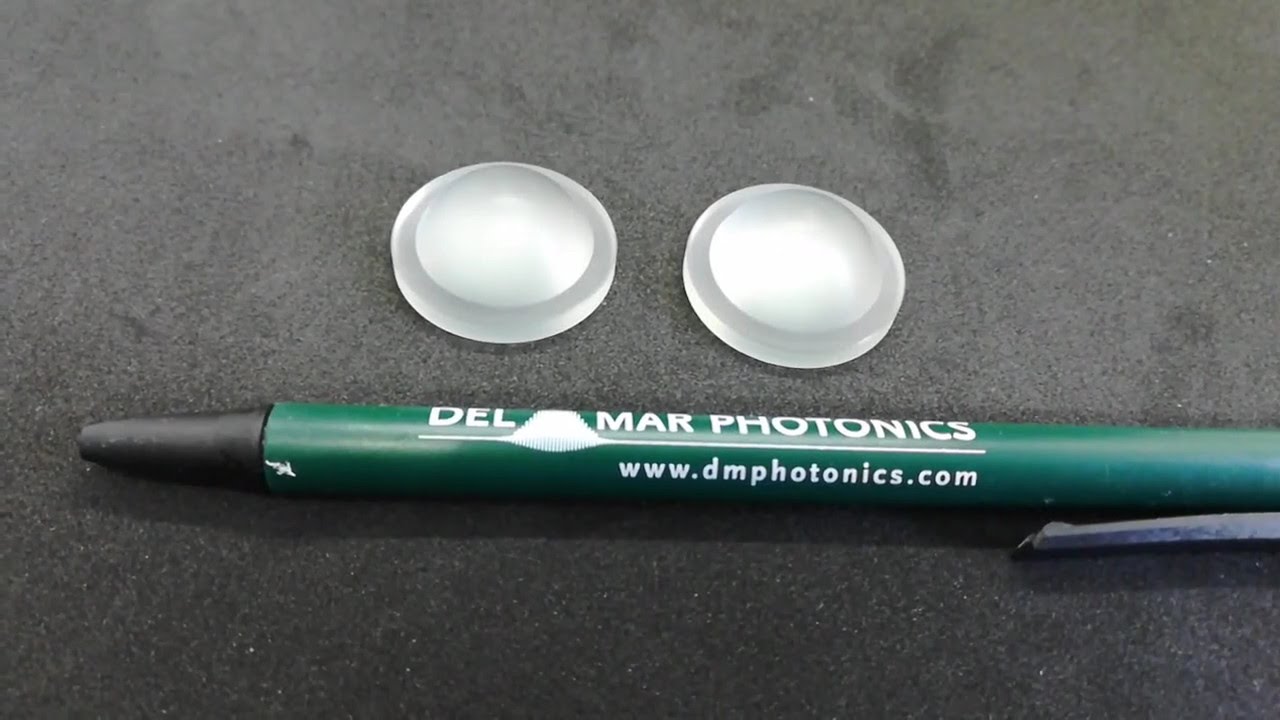 TPX (Polymethylpentene) aspheric lens for THz Refractive index 1.45 at ...