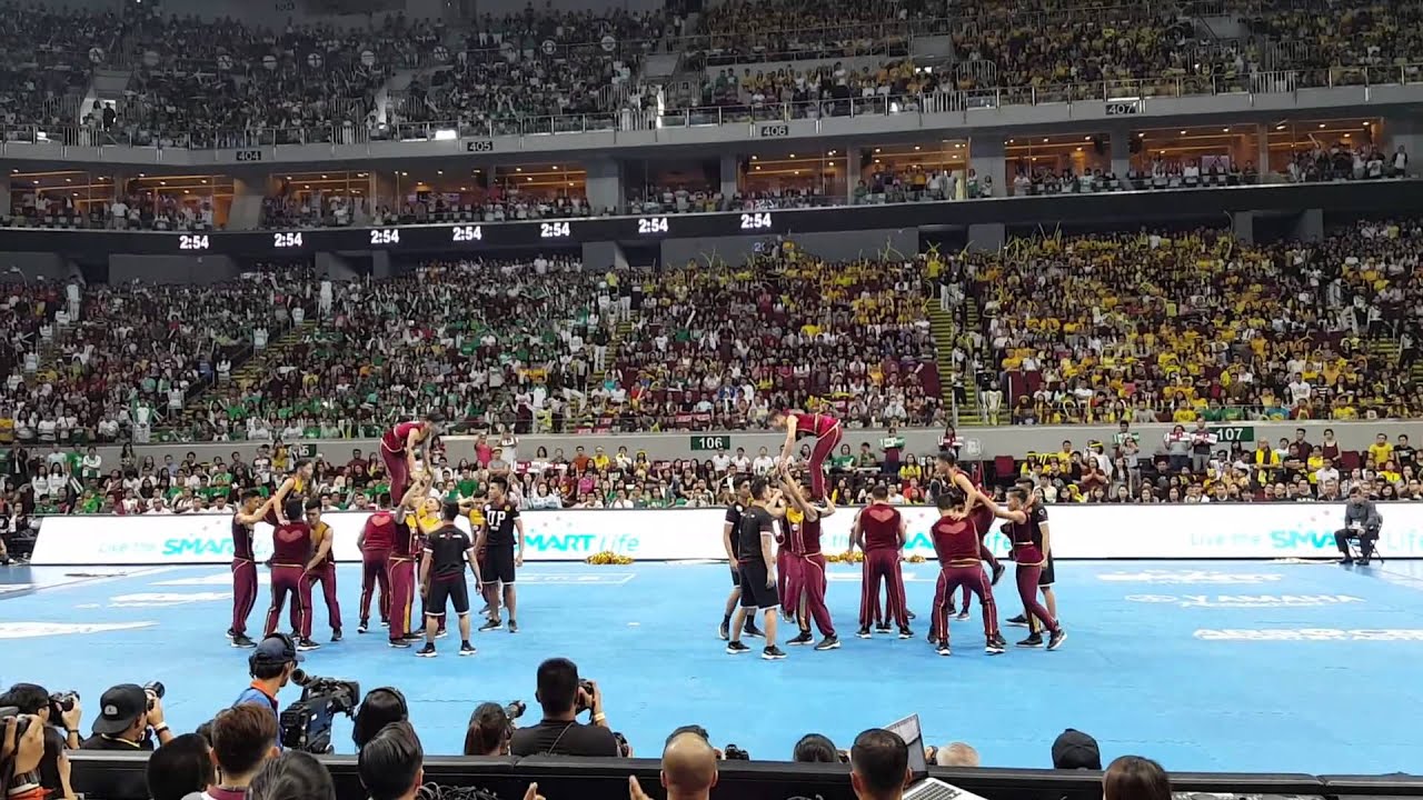 UAAP 78 Cheerdance Competition 2015 - UP Pep Squad - YouTube