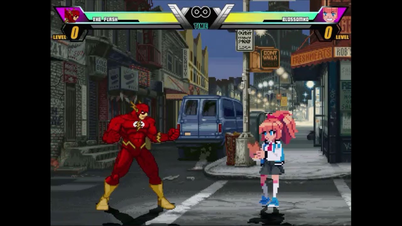 Mugen Archaic - The Flash vs Blossomko - YouTube