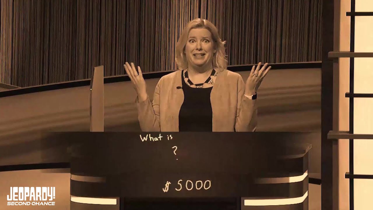 Sarah Snider | Second Chance | JEOPARDY! - YouTube