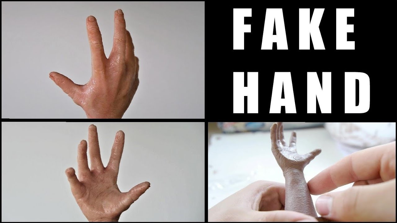 👉How to make a (tiny) fake hand👈 - YouTube