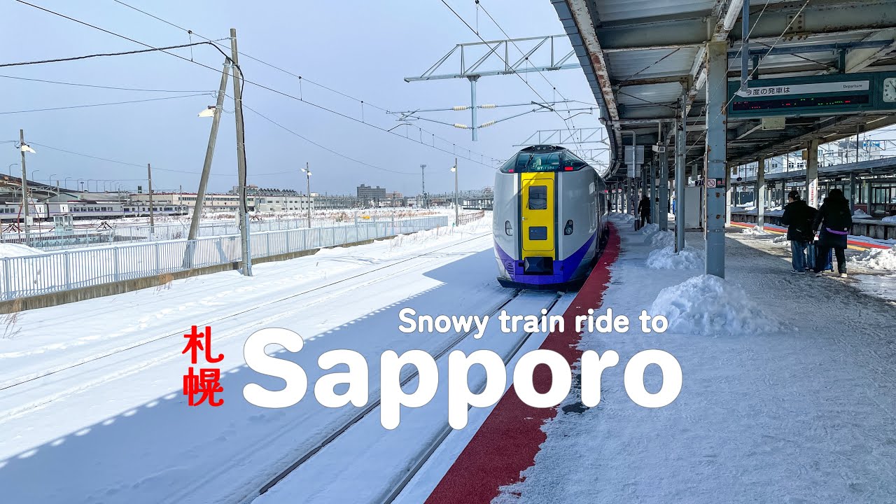 Japan’s Most Scenic Winter Train? Hakodate to Sapporo in Snow ...
