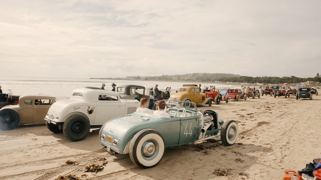 Low Tides & High Vibes Rattletrap VII - 100’s of Hot Rods on the Beach ...