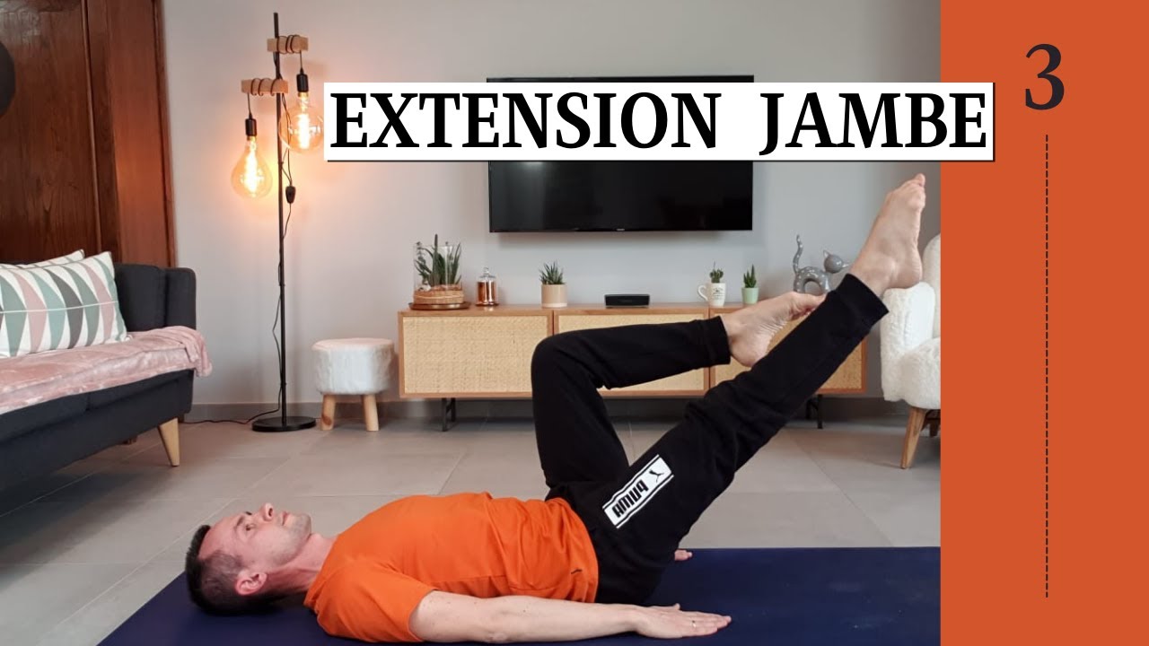 A la découverte du Pilates : #3 L'Extension de la Jambe - YouTube