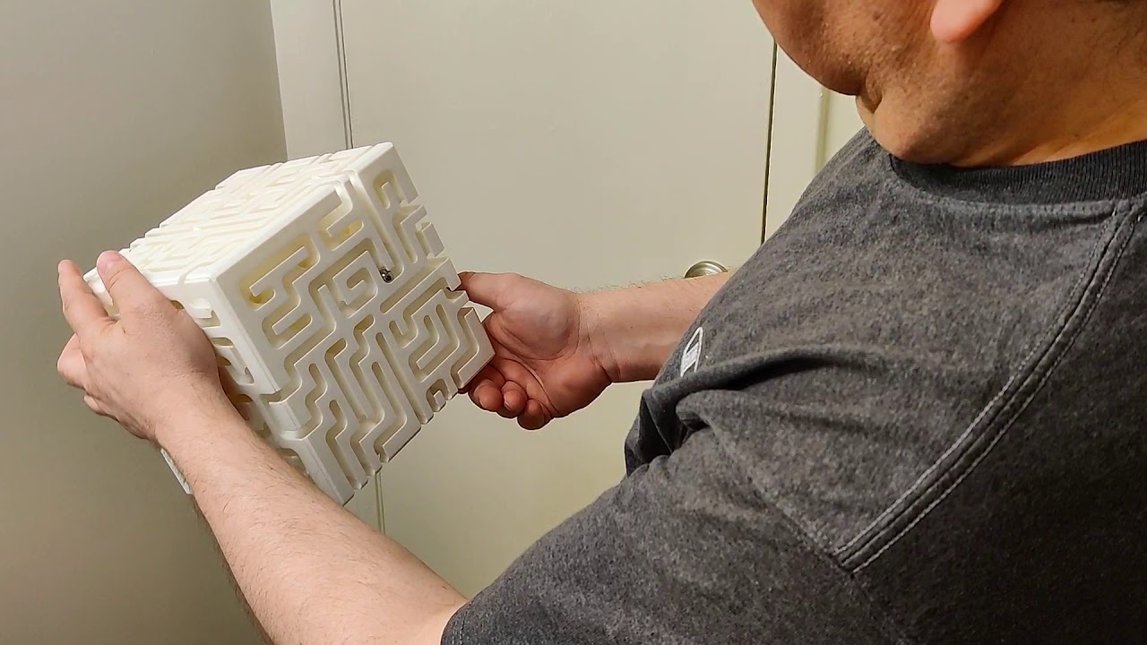 Multi-level Maze Cube - YouTube