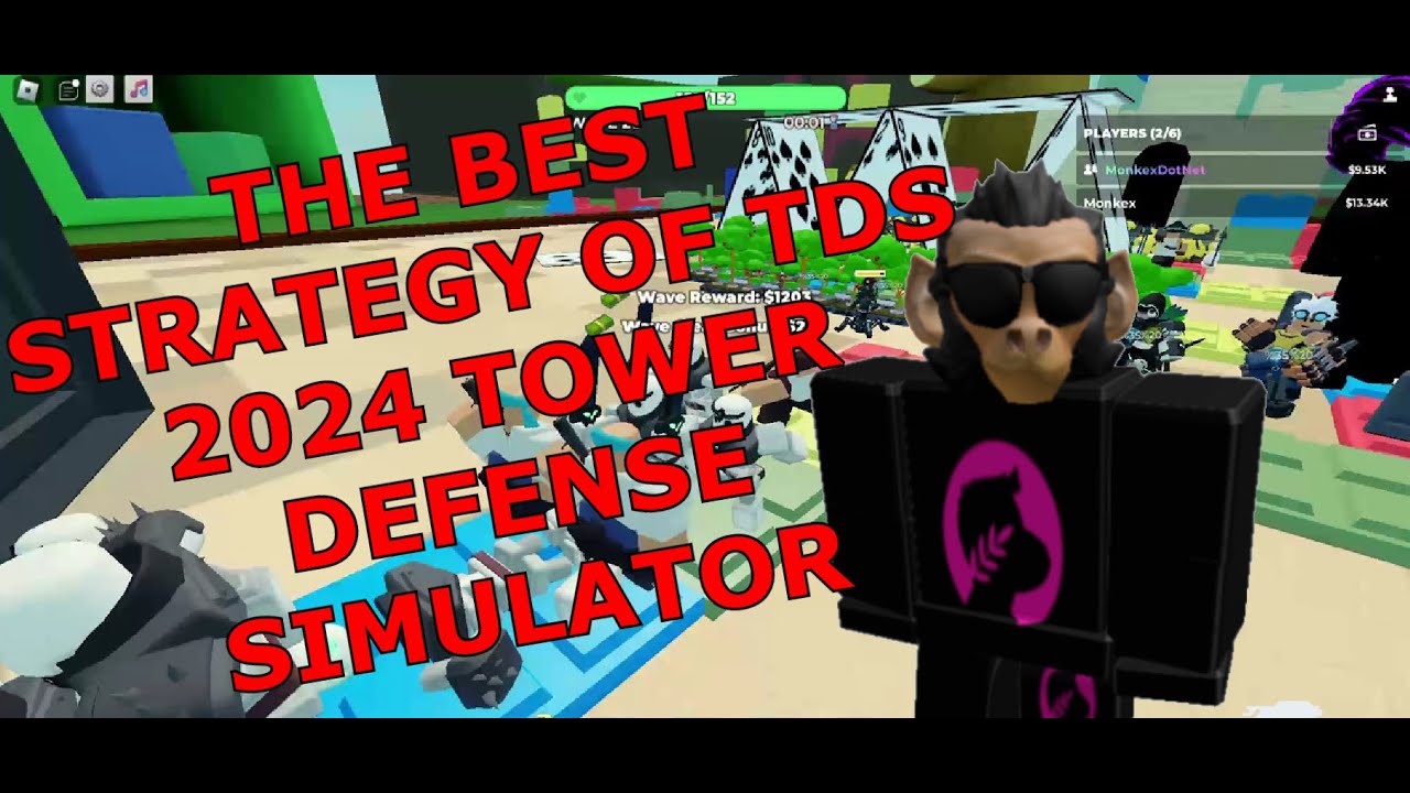 THE BEST STRATEGY OF TDS 2024 TOWER DEFENSE SIMULATOR GAMEPLAY ...