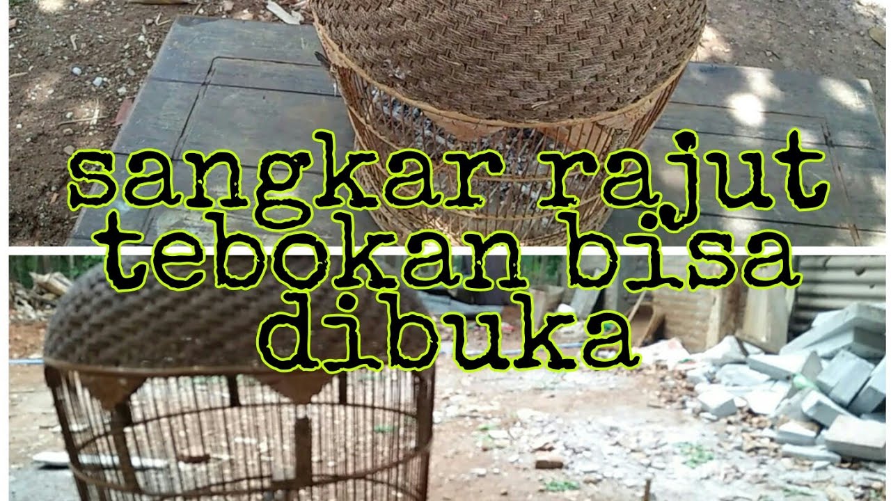 Sangkar rajut mudah dibersihkan ;cara perawatannya sangkar ;Kandang ...