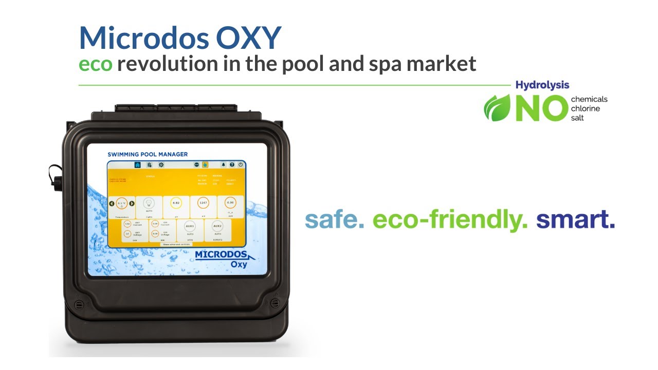 Microdos OXY - the eco revolution in the pools & spa market - YouTube