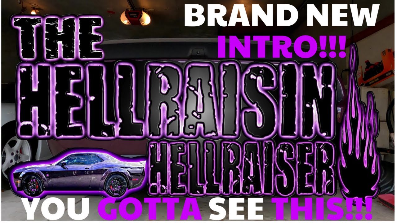 Brand New Hellraisin Hellraiser Channel Intro! Starring My 2020 Dodge ...