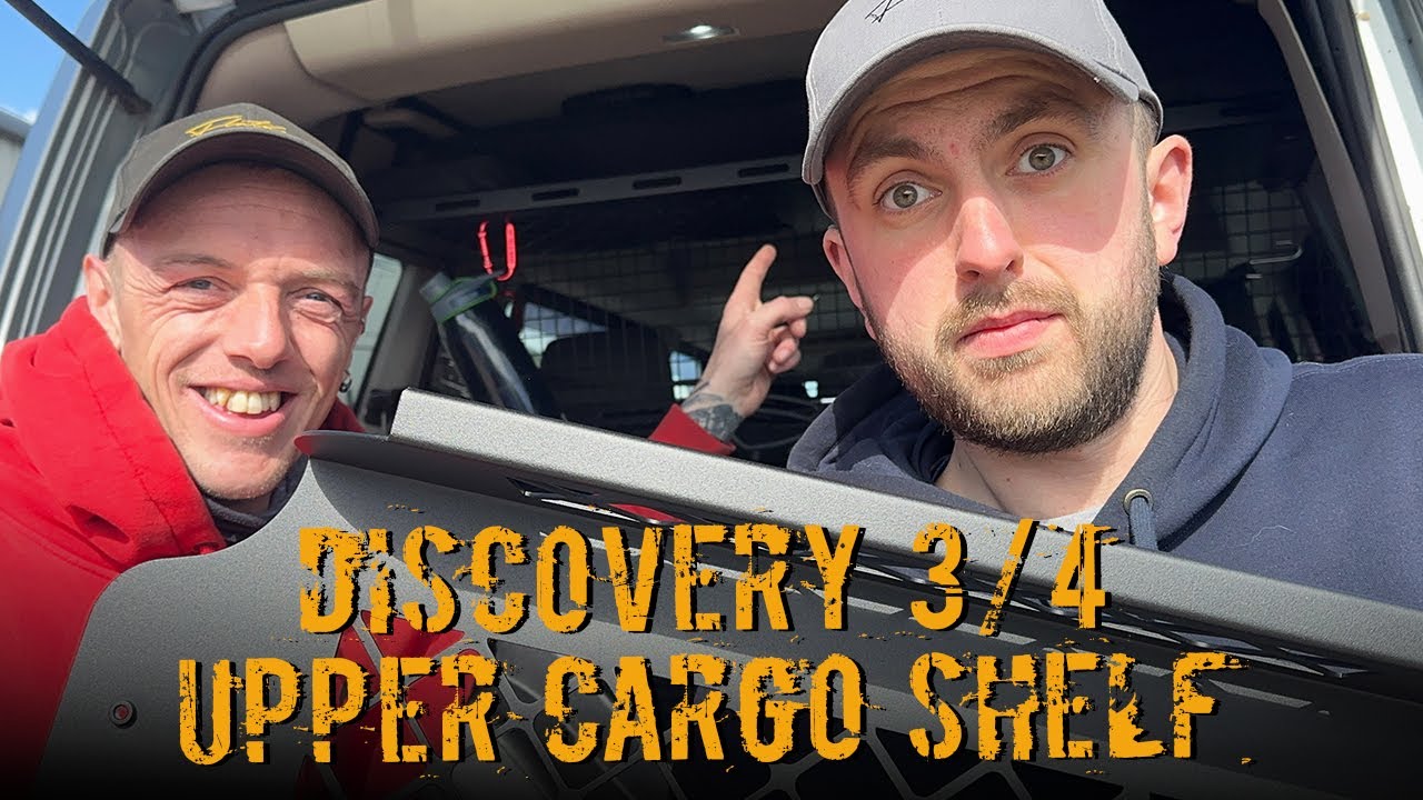 Flatdog Discovery 3 & Discovery 4 Upper Cargo Shelf - YouTube