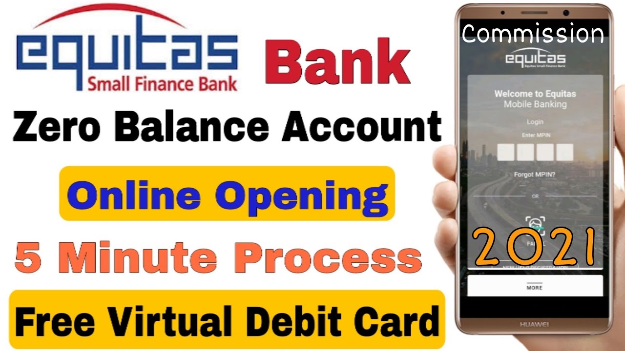 how to open Equitas savings account | Equitas Bank Account opening ...