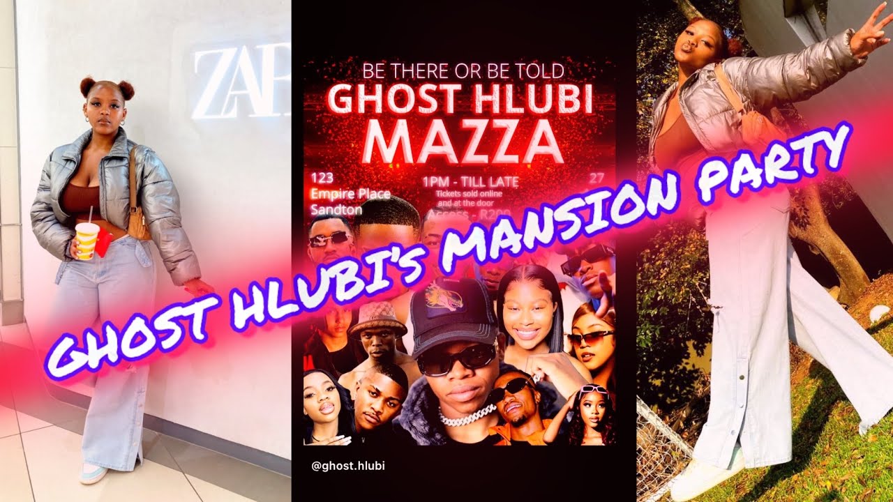 I went to the Ghost Hlubi Mansion Party🔥😮‍💨//#houseparty //LITTEST ...