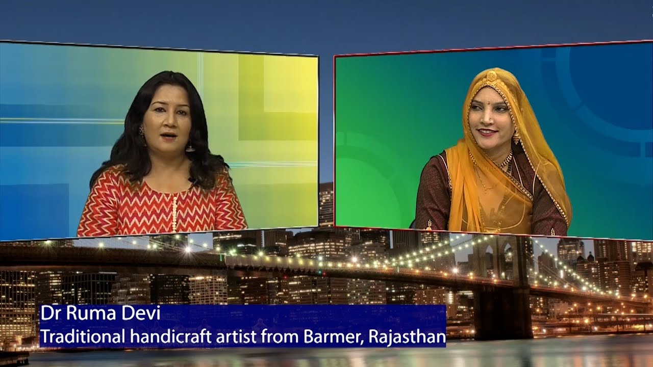 Excerpts from ITV Gold's exclusive interview with Ruma Devi -Indian social worker & fashion ...