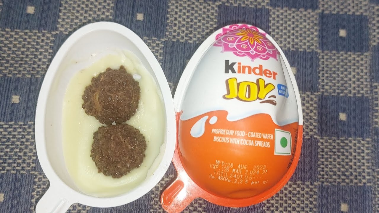 pink kinder joy unboxing - YouTube