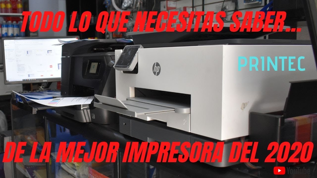 PRESENTACION HP OFFICET JET PRO 9020 VS HP 8710 - YouTube