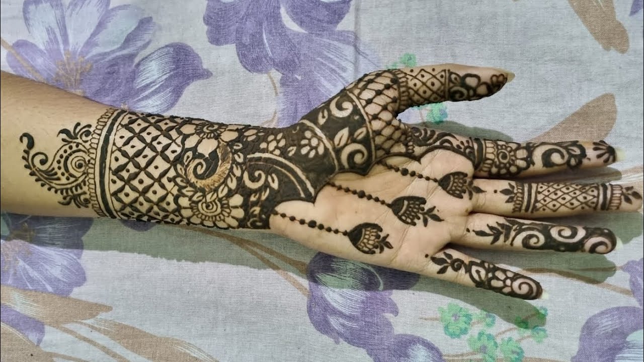 New Mehndi design 🌿 Like 👍 Share subscribe Hennakraft2023 #mehndi # ...