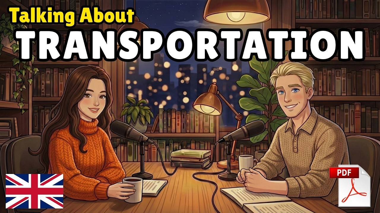 How to Talk About Transportation in English | English Conversation ...
