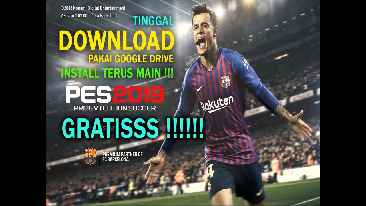 Cara Download PES 2019 Full Version + LINK !! Tinggal Install - YouTube