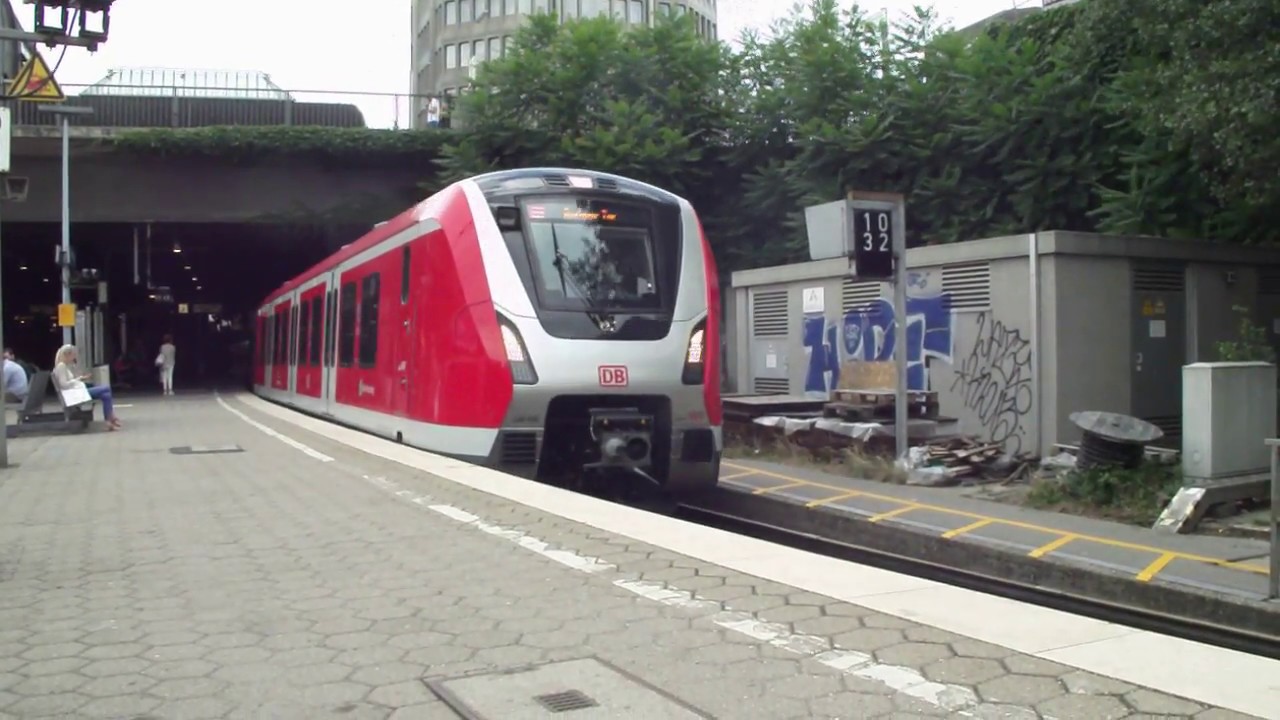 DBAG Class 490 - Hamburg S-Bahn S21 - Hamburg Hauptbahnhof (HD) - YouTube
