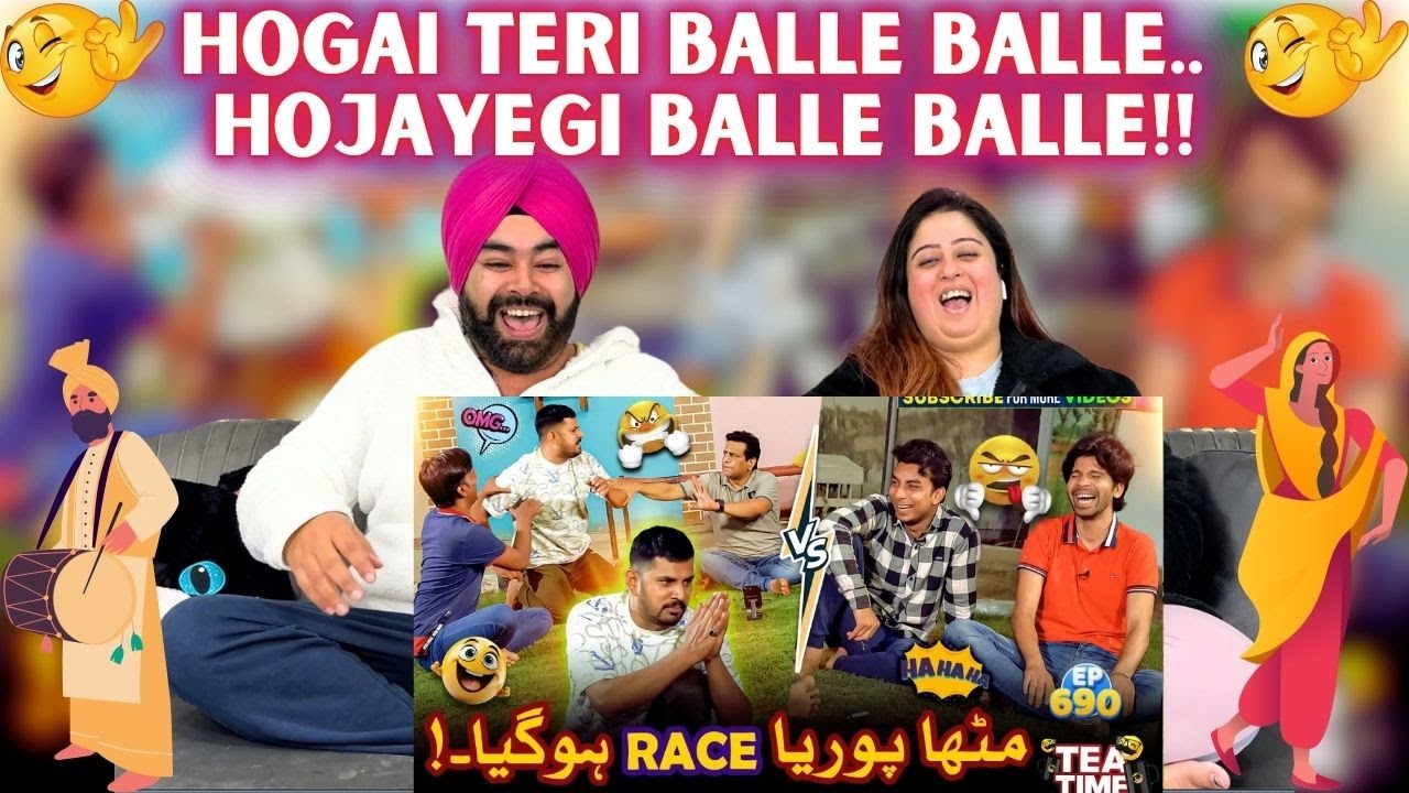 JANI'S PREET BANI REACT ON~Mitha Puria Race Ho Gaya | TeaTime Ep 690 ...