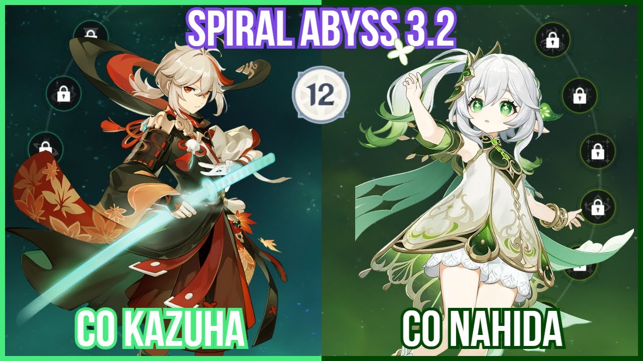 C0 Kazuha x C0 Nahida Low investment Team - Genshin Impact Spiral Abyss ...