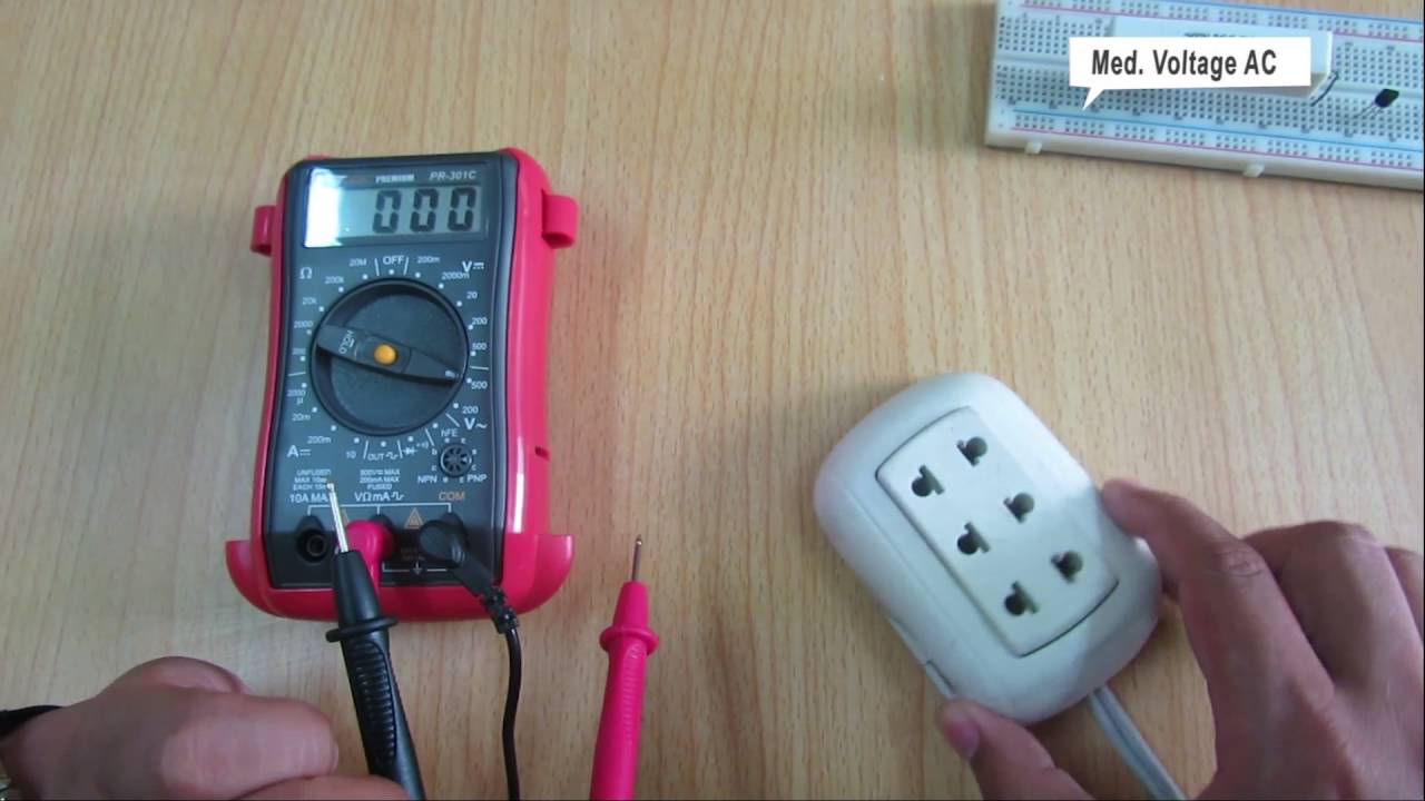 MULTÍMETRO DIGITAL PRASEK PREMIUM SERIE 300 PR-301 / PR-301C - YouTube