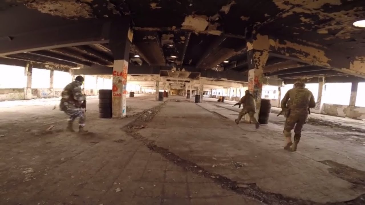 Airsoft Speedball Round 1 Part 1 - YouTube