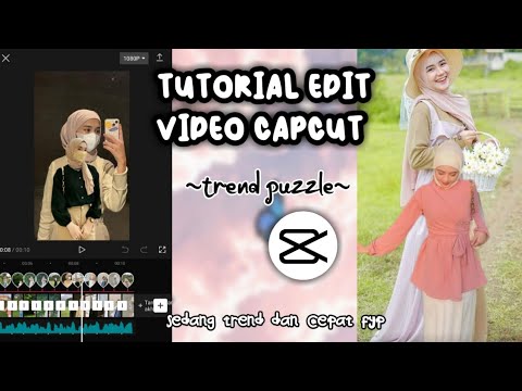 TUTORIAL EDIT VIDEO CAPCUT TREND PUZZLE - YouTube