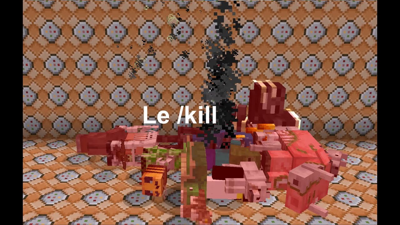 Tuto Commandes Minecraft: /kill - YouTube