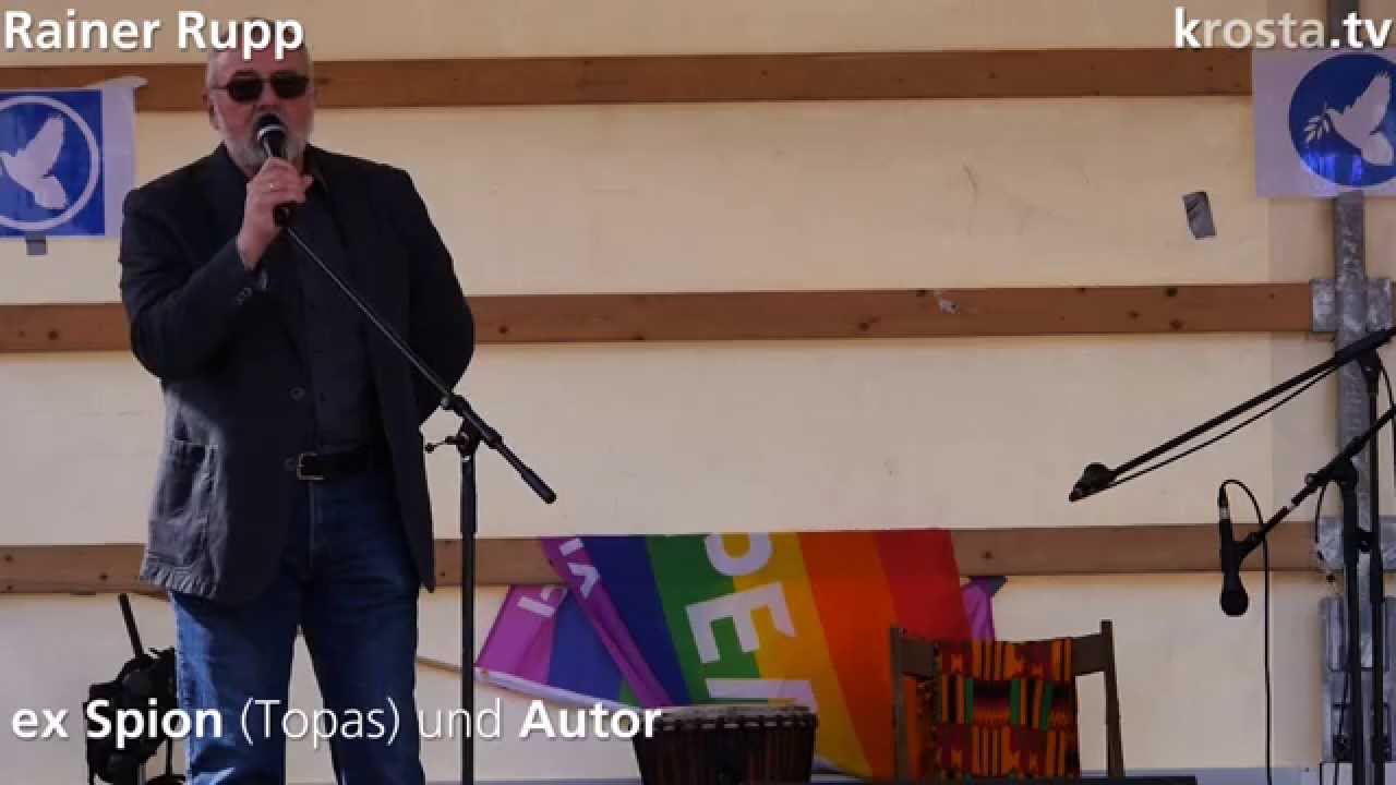 krosta.tv Rede: Rainer Rupp, ex DDR Spion Topas, 2. Bundesweite ...